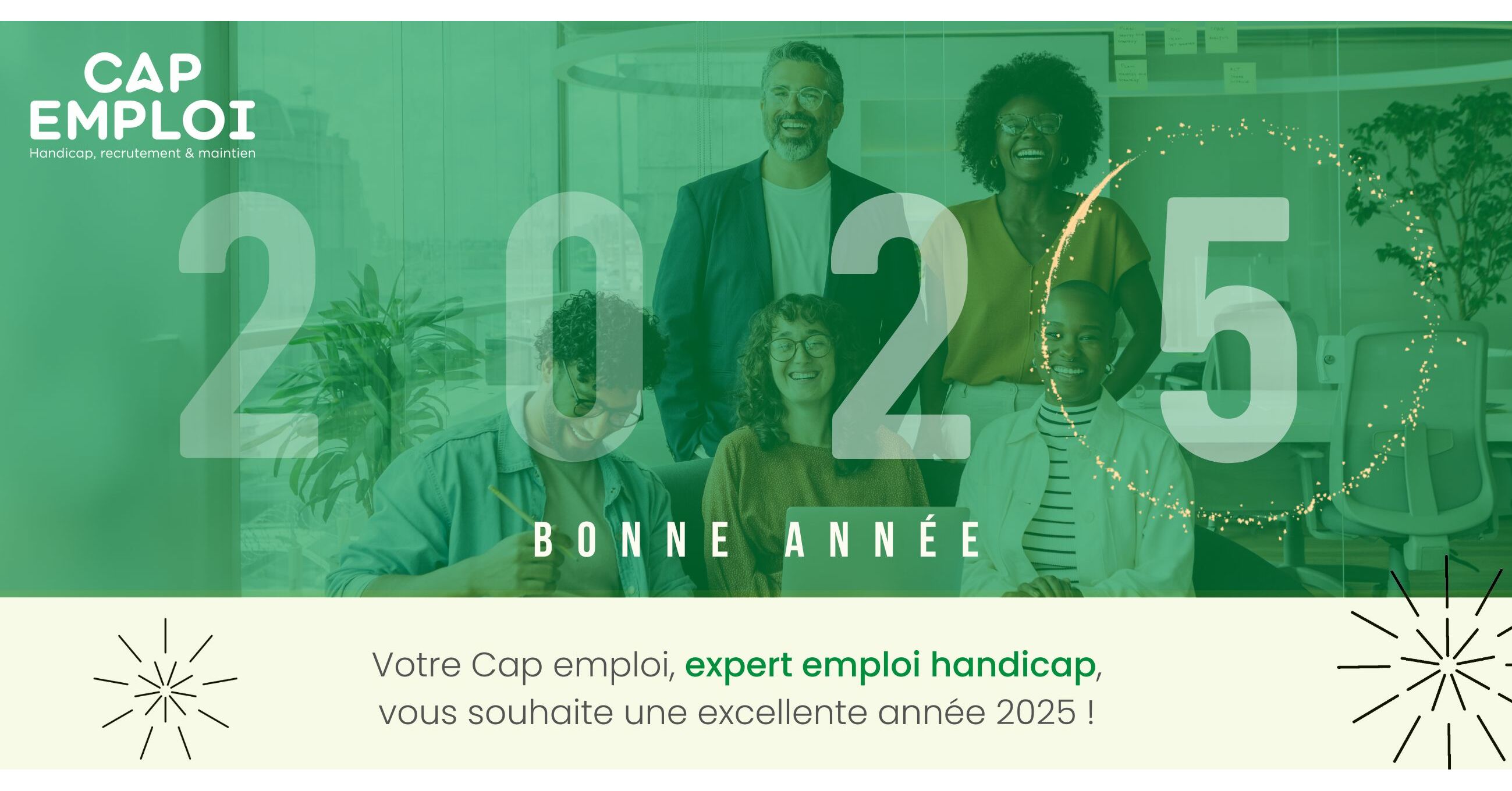Voeux 2025 ! - Cap emploi 09-31 Comminges